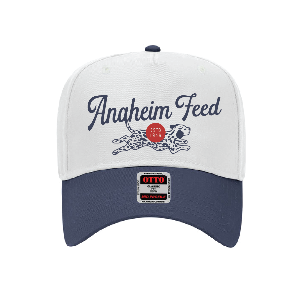 Anaheim Feed 2 Tone Hat - Navy – Anaheim Feed & Pet Supply