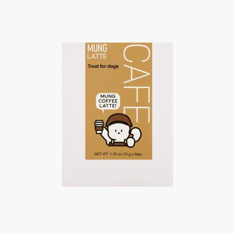 High Four Mung Latte for Dogs – Coffee, Treat for Dogs, 1.76-oz, 5-Cou ...