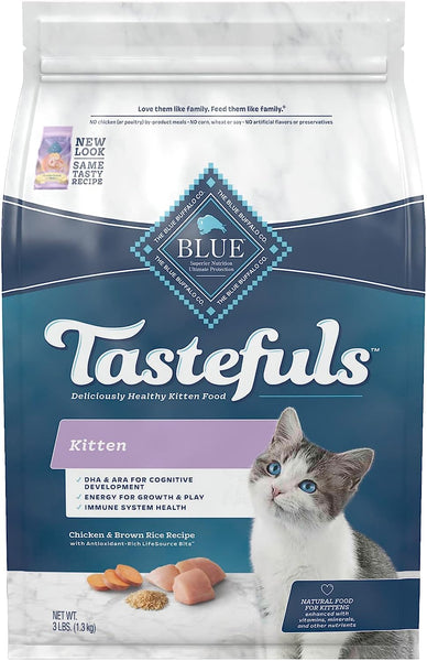 Blue Buffalo Tastefuls Kitten Chicken Brown Rice Recipe Dry Cat Fo Anaheim Feed Pet Supply