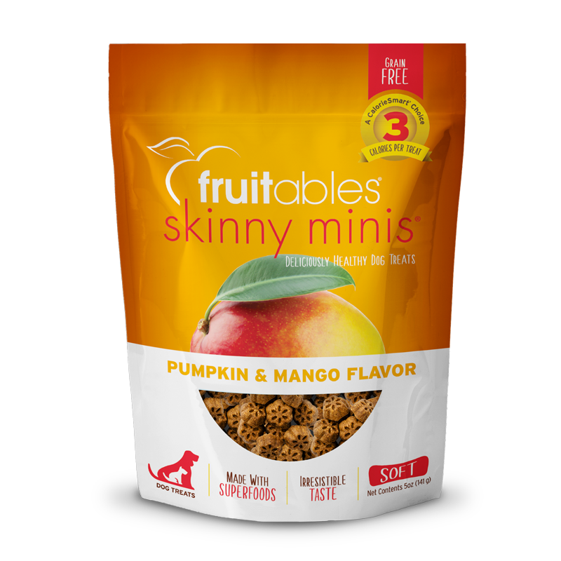 Fruitables Skinny Minis Pumpkin & Mango 5-oz, Dog Treat – Anaheim Feed ...